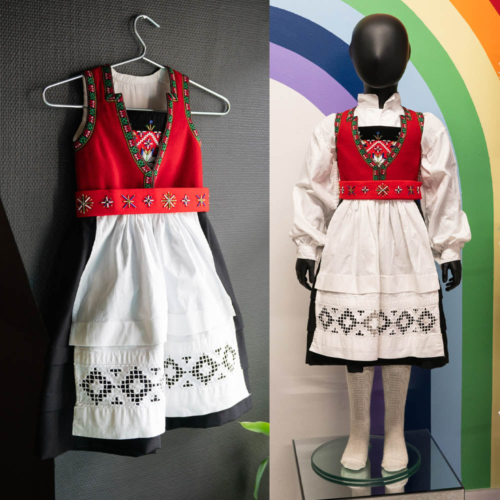 hardangerbunad forkle