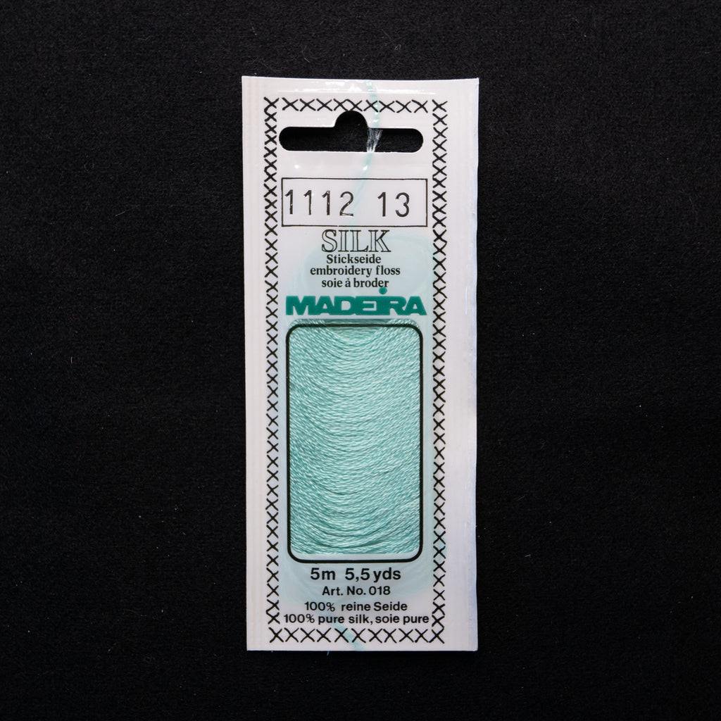 Broderigarn - Silke - Madeira - Mint 1112 – Sidserk AS