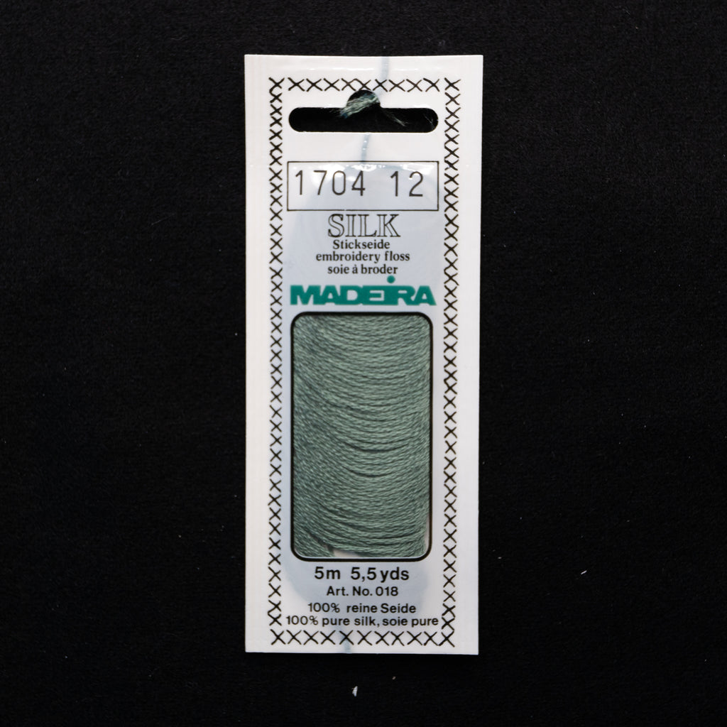 Broderigarn - Silke - Madeira - Jade 1704 – Sidserk AS
