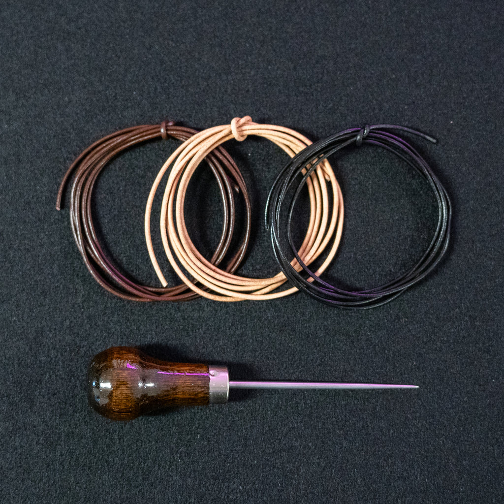 Knappekit 1 – Syl og 1 m snor – Til knapper på bunad – Natur, brun ell ...
