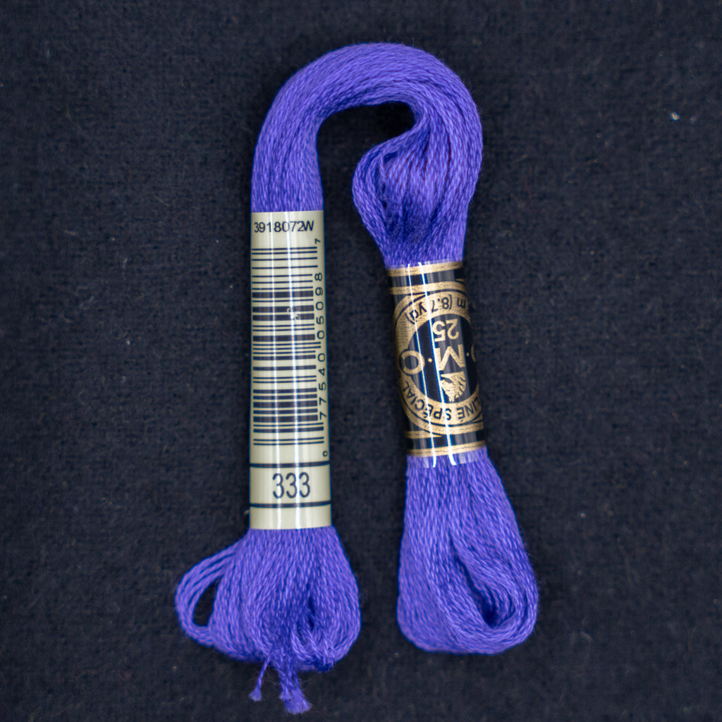 Broderigarn - Bomull - DMC - Mouliné Spécial - 333 – Sidserk AS