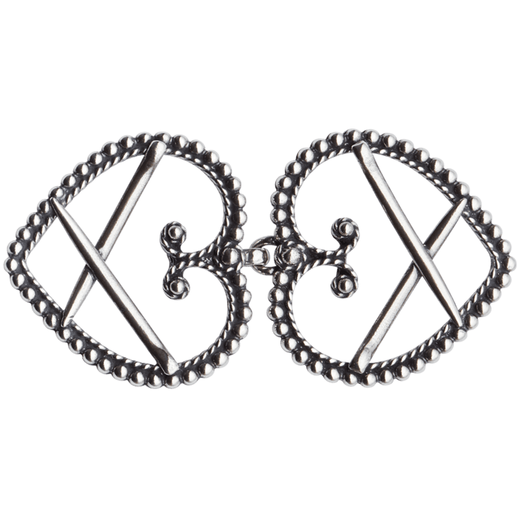 Bunadsølv - Østfold - Beltespenne - Til skinnlist – Sidserk AS