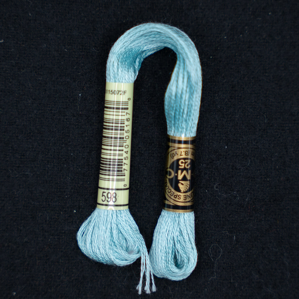 Broderigarn - Bomull - DMC - Mouliné Spécial - 598 – Sidserk AS