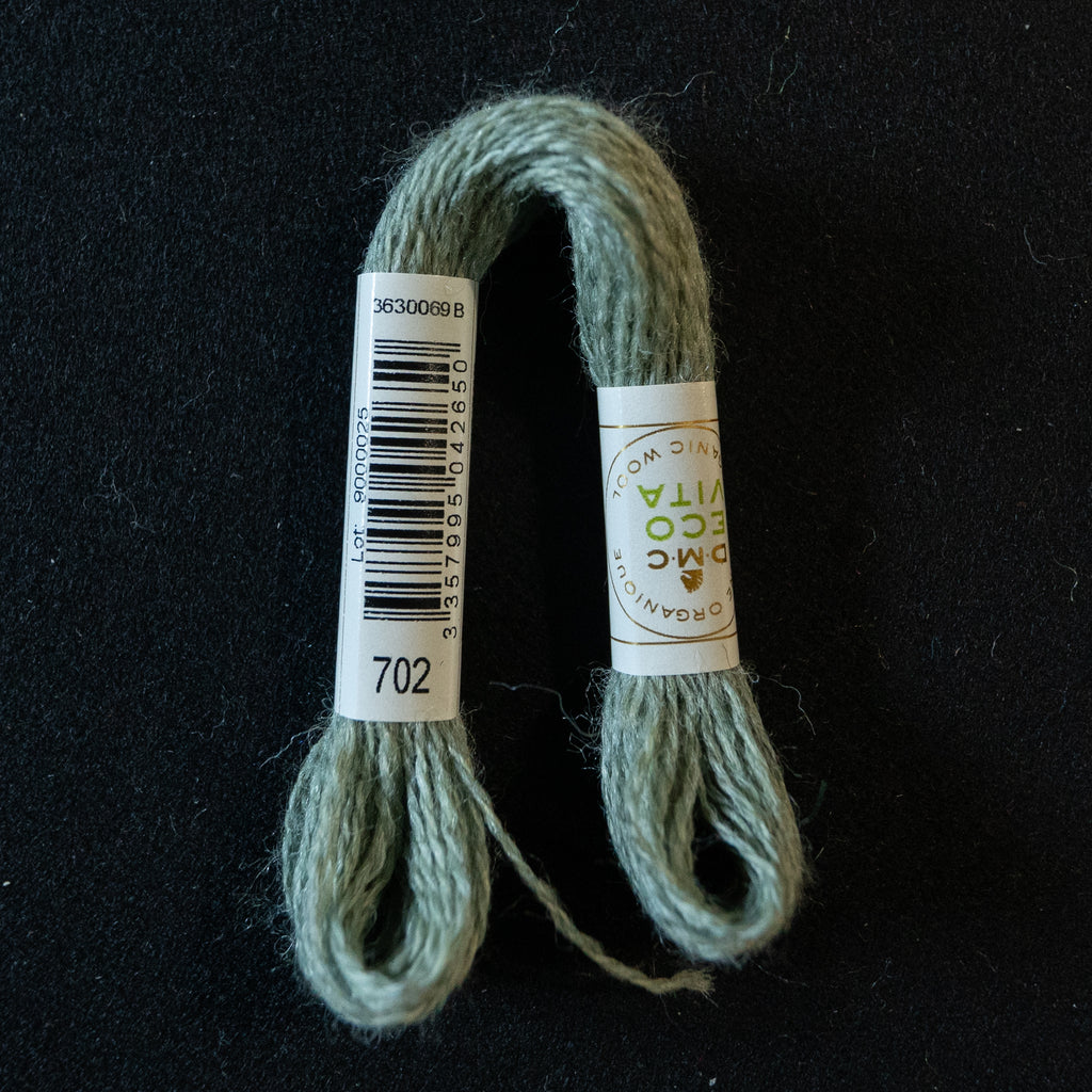 Gratis frakt - Broderigarn - Ull - DMC Eco Vita - Støvgrønn - 702 ...