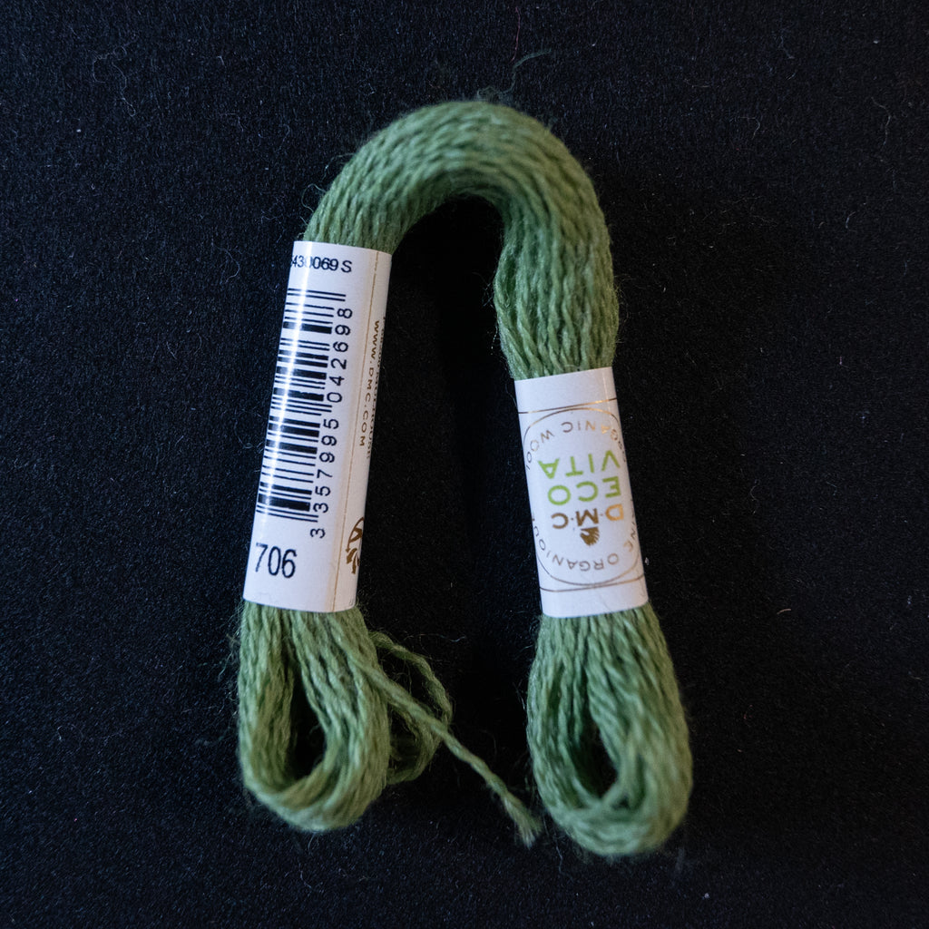Gratis frakt - Broderigarn - Ull - DMC Eco Vita - 706 – Sidserk AS
