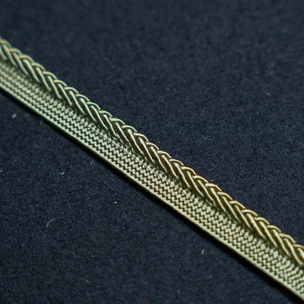 Bånd - Tittekant - Grønn flette - 6 mm – Sidserk AS