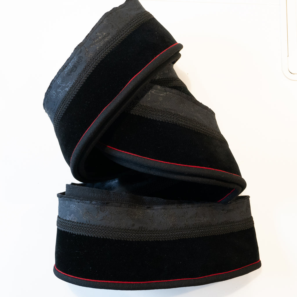 Beltestakk - Skoning - Kledning KUN damask - Svart – Sidserk AS